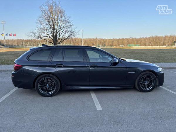 Black BMW 525 2014 in Kaunas, with an engine capacity of 2.00 L and mileage of 284 thousand km for 11400 €, photo 7 on AUTOMOTO.COM.LV