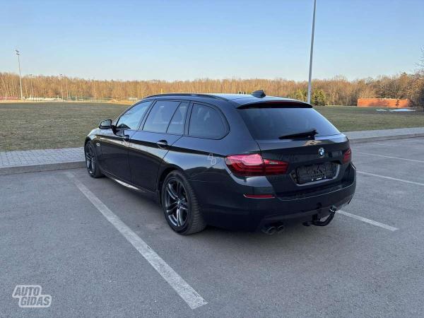 Black BMW 525 2014 in Kaunas, with an engine capacity of 2.00 L and mileage of 284 thousand km for 11400 €, photo 9 on AUTOMOTO.COM.LV