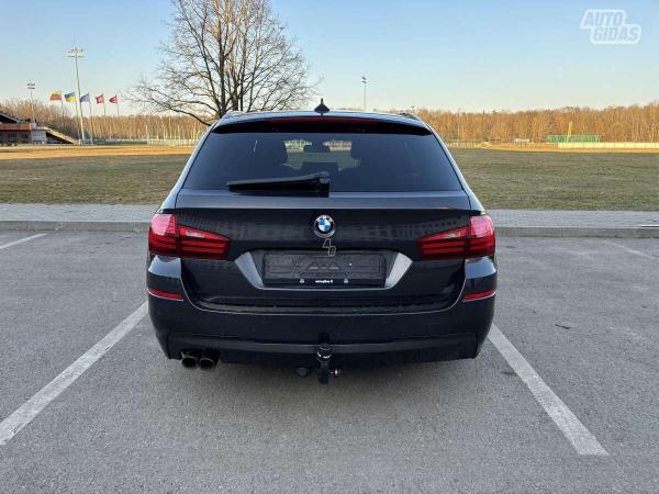 Black BMW 525 2014 in Kaunas, with an engine capacity of 2.00 L and mileage of 284 thousand km for 11400 €, photo 10 on AUTOMOTO.COM.LV