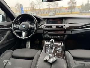 Black BMW 525 2014 in Kaunas, with an engine capacity of 2.00 L and mileage of 284 thousand km for 11400 €, photo 12 on AUTOMOTO.COM.LV