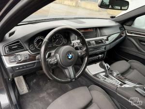 Black BMW 525 2014 in Kaunas, with an engine capacity of 2.00 L and mileage of 284 thousand km for 11400 €, photo 13 on AUTOMOTO.COM.LV