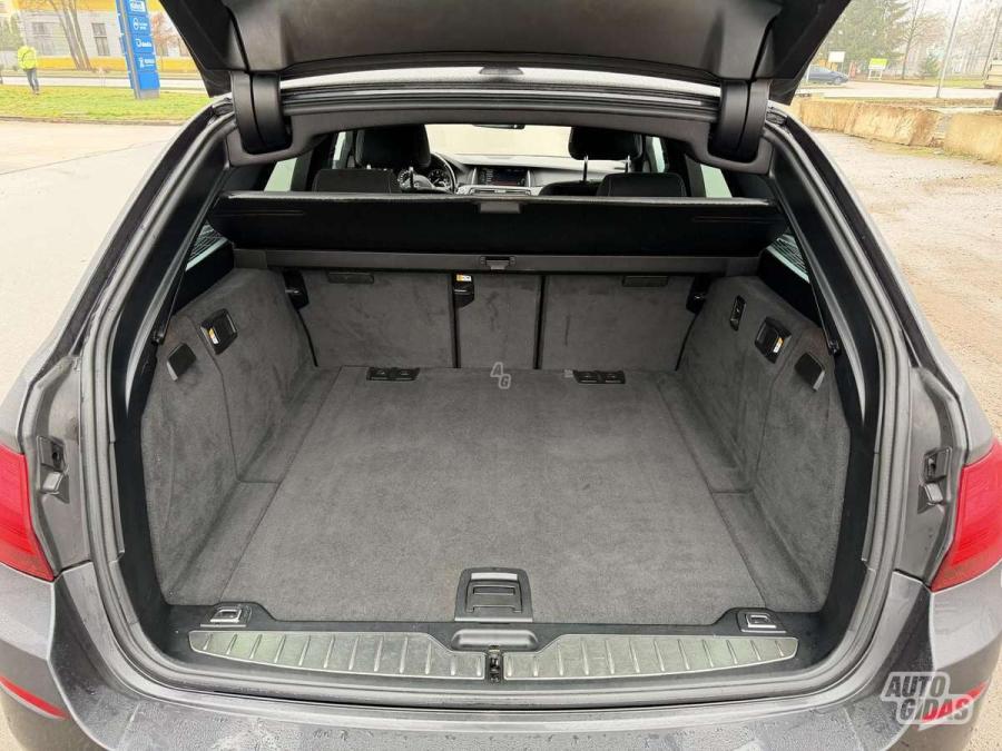 Black BMW 525 2014 in Kaunas, with an engine capacity of 2.00 L and mileage of 284 thousand km for 11400 €, photo 36 on AUTOMOTO.COM.LV
