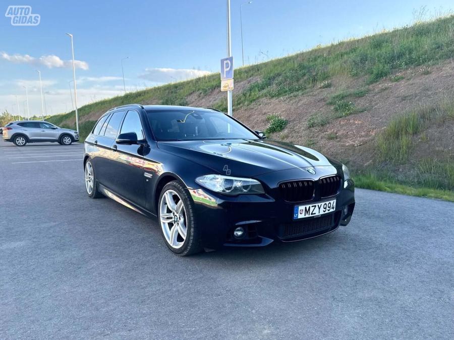 Melns BMW 525 2014 Viļņa, ar dzinēja tilpumu 2.00 L un nobraukumu 315 tūkst. km par 10800 €, foto 1 vietnē AUTOMOTO.COM.LV