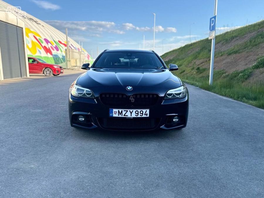 Melns BMW 525 2014 Viļņa, ar dzinēja tilpumu 2.00 L un nobraukumu 315 tūkst. km par 10800 €, foto 3 vietnē AUTOMOTO.COM.LV