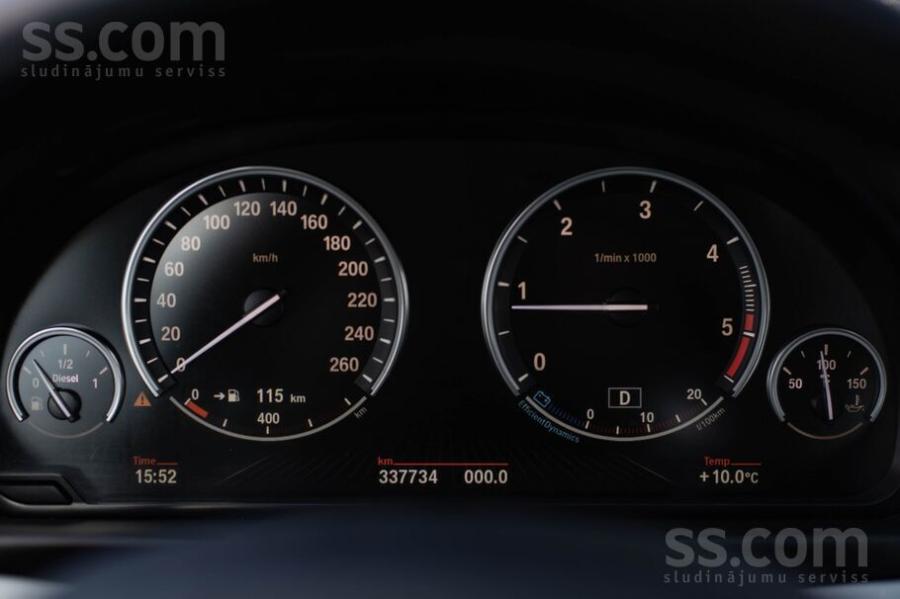 Melns BMW 525 2014 Rīga, ar dzinēja tilpumu 2.00 L un nobraukumu 338 tūkst. km par 12990 €, foto 23 vietnē AUTOMOTO.COM.LV