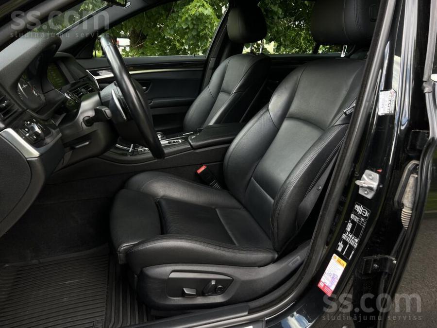 Melns BMW 525 2014 Cēsis, ar dzinēja tilpumu 2.00 L un nobraukumu 301 tūkst. km par 8500 €, foto 9 vietnē AUTOMOTO.COM.LV