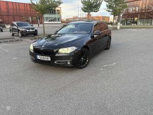 Black BMW 525 2014 in Klaipeda, with an engine capacity of 2.00 L and mileage of 229 thousand km for 8900 €, photo  on AUTOMOTO.COM.LV