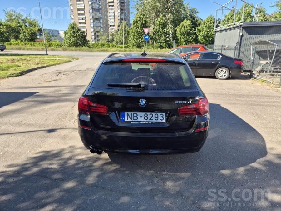 Черный БМВ 525 2014 в Рига, объемом двигателя 2.00 л и пробегом 245 тыс. км за 8490 €, фото 8 на AUTOMOTO.COM.LV