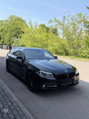 Black BMW 525 2014 in Radviliskis, with an engine capacity of 2.00 L and mileage of 323 thousand km for 13300 €, photo 3 on AUTOMOTO.COM.LV