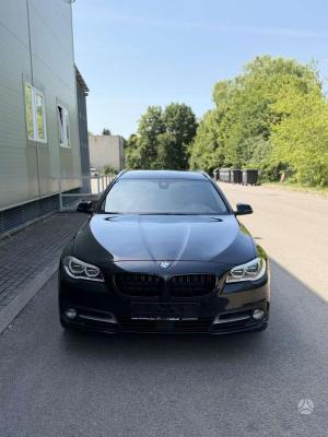 Black BMW 525 2014 in Radviliskis, with an engine capacity of 2.00 L and mileage of 323 thousand km for 13300 €, photo 4 on AUTOMOTO.COM.LV