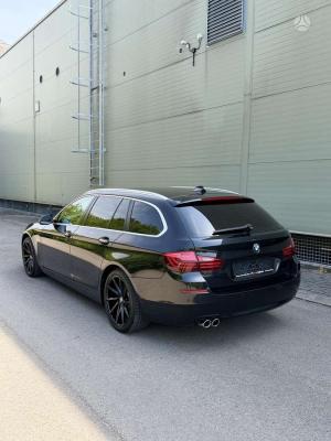 Black BMW 525 2014 in Radviliskis, with an engine capacity of 2.00 L and mileage of 323 thousand km for 13300 €, photo 7 on AUTOMOTO.COM.LV