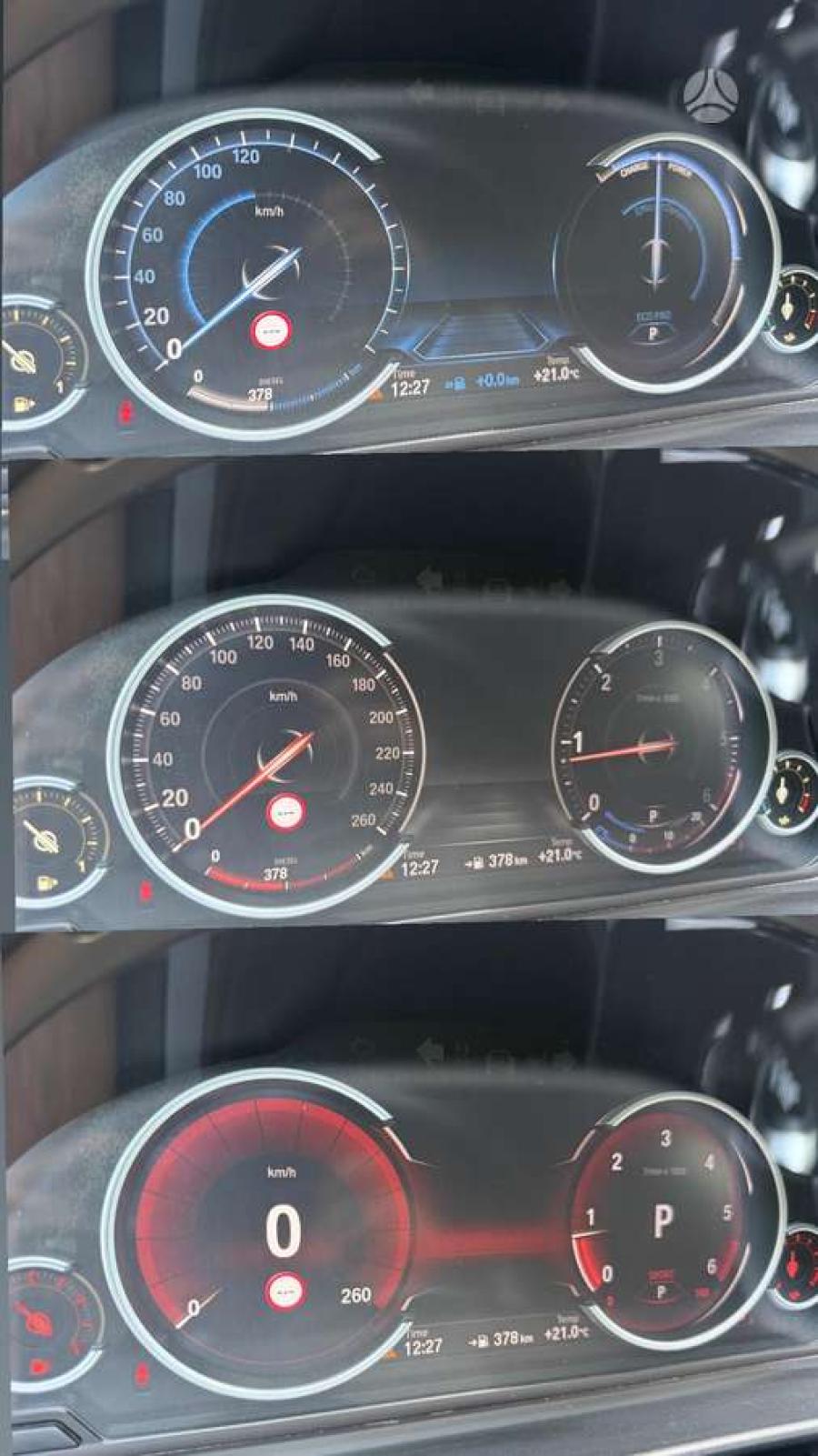Black BMW 525 2014 in Radviliskis, with an engine capacity of 2.00 L and mileage of 323 thousand km for 13300 €, photo 17 on AUTOMOTO.COM.LV