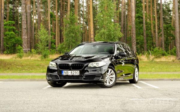 Melns BMW 525 2014 Rīga, ar dzinēja tilpumu 2.00 L un nobraukumu 245 tūkst. km par 8490 €, foto 1 vietnē AUTOMOTO.COM.LV
