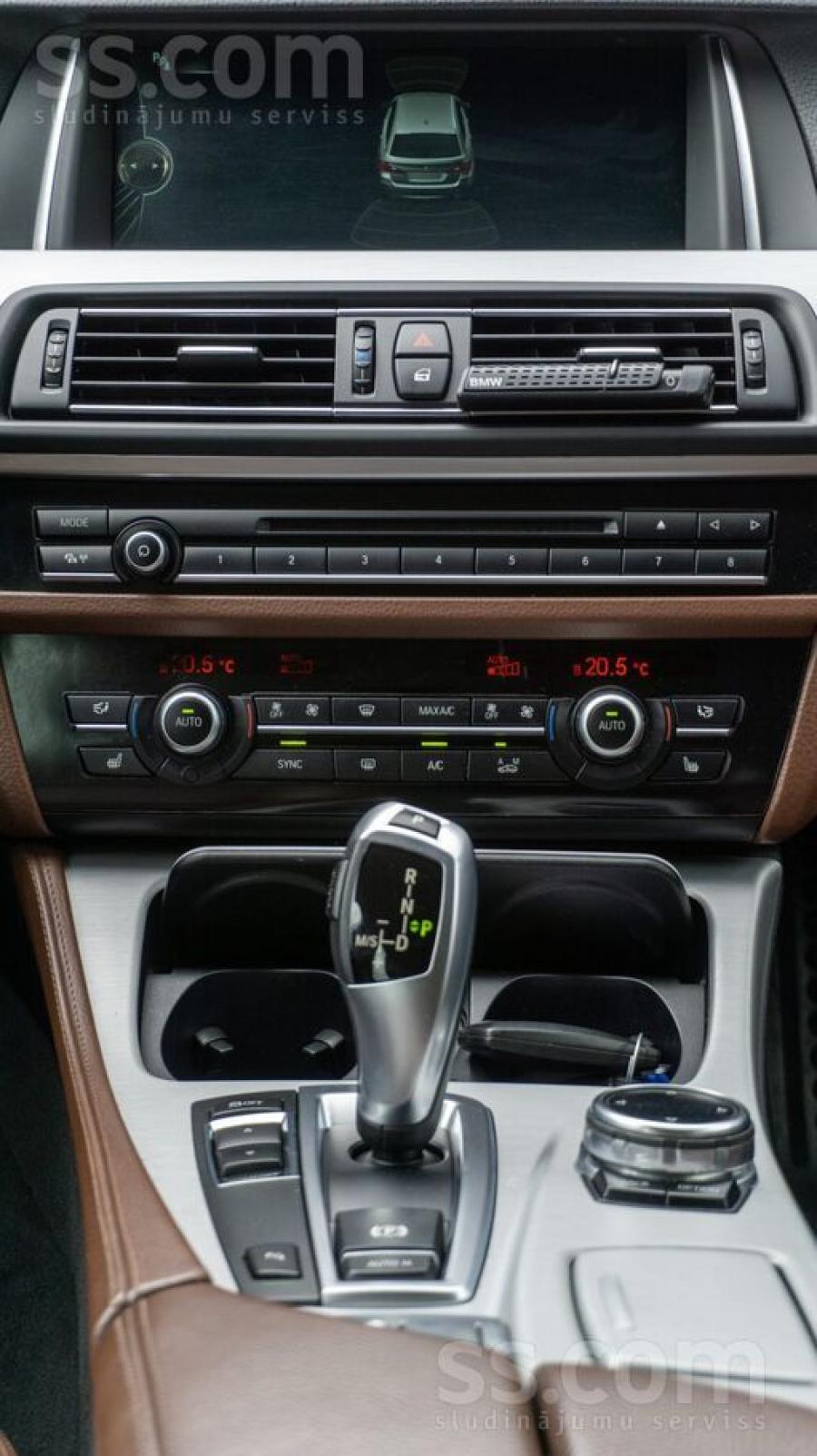 Melns BMW 525 2014 Rīga, ar dzinēja tilpumu 2.00 L un nobraukumu 245 tūkst. km par 8490 €, foto 14 vietnē AUTOMOTO.COM.LV