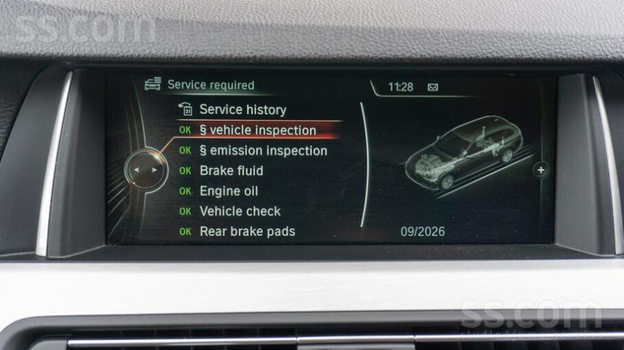 Melns BMW 525 2014 Rīga, ar dzinēja tilpumu 2.00 L un nobraukumu 245 tūkst. km par 8490 €, foto 20 vietnē AUTOMOTO.COM.LV