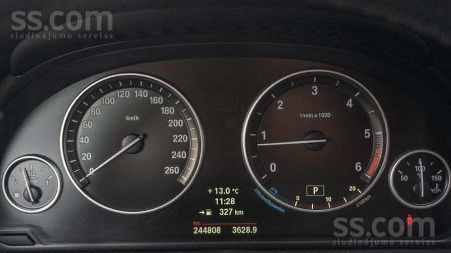 Melns BMW 525 2014 Rīga, ar dzinēja tilpumu 2.00 L un nobraukumu 245 tūkst. km par 8490 €, foto 23 vietnē AUTOMOTO.COM.LV