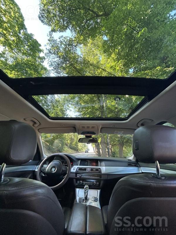 Melns BMW 525 2014 Bauska, ar dzinēja tilpumu 2.00 L un nobraukumu 359 tūkst. km par 9500 €, foto 7 vietnē AUTOMOTO.COM.LV