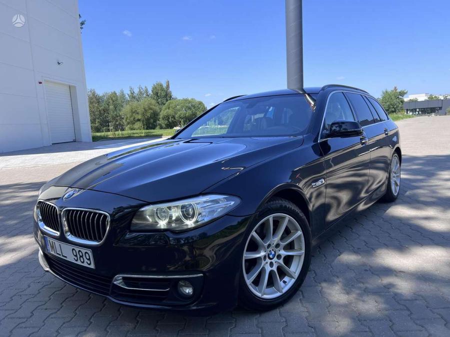 Melns BMW 525 2014 Kauņa, ar dzinēja tilpumu 2.00 L un nobraukumu 278 tūkst. km par 8350 €, foto 1 vietnē AUTOMOTO.COM.LV