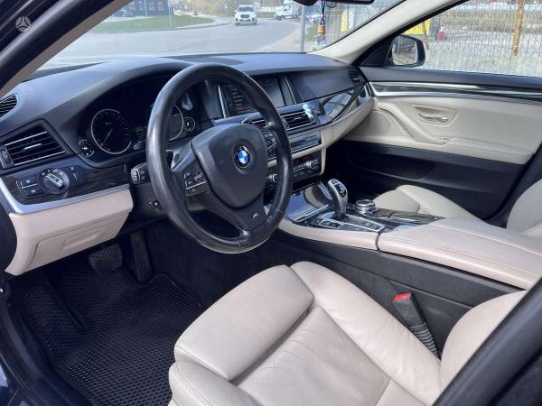 Melns BMW 525 2014 Kauņa, ar dzinēja tilpumu 2.00 L un nobraukumu 278 tūkst. km par 8350 €, foto 6 vietnē AUTOMOTO.COM.LV