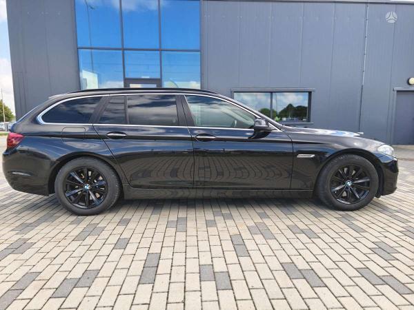 Melns BMW 525 2014 Šauļi, ar dzinēja tilpumu 2.00 L un nobraukumu 306 tūkst. km par 8900 €, foto 4 vietnē AUTOMOTO.COM.LV