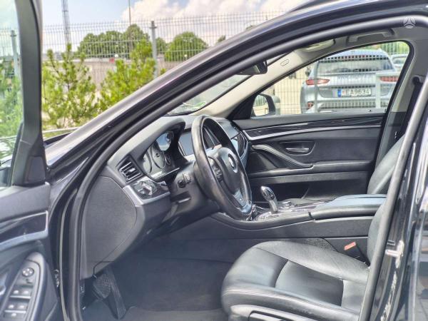 Melns BMW 525 2014 Šauļi, ar dzinēja tilpumu 2.00 L un nobraukumu 306 tūkst. km par 8900 €, foto 9 vietnē AUTOMOTO.COM.LV