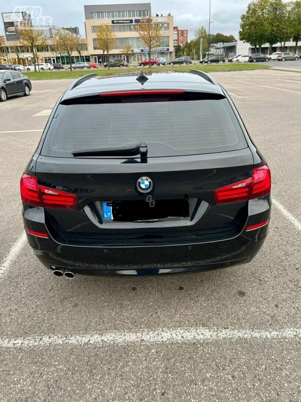 Black BMW 525 2014 in Kaunas, with an engine capacity of 2.00 L and mileage of 232 thousand km for 9000 €, photo 4 on AUTOMOTO.COM.LV