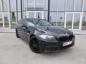 Black BMW 525 2014 in Vilnius, with an engine capacity of 2.00 L and mileage of 307 thousand km for 6500 €, photo  on AUTOMOTO.COM.LV