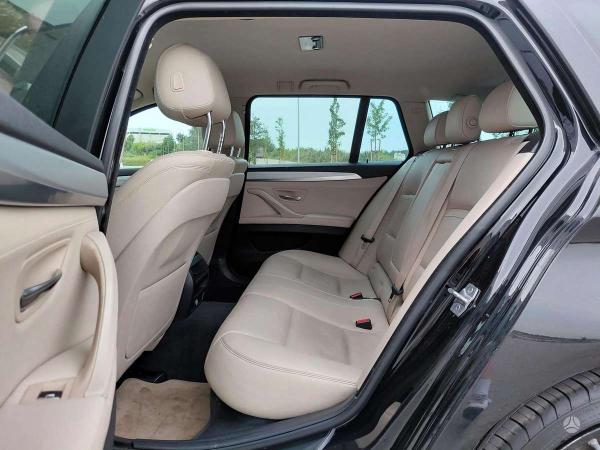 Black BMW 525 2014 in Vilnius, with an engine capacity of 2.00 L and mileage of 307 thousand km for 6500 €, photo 9 on AUTOMOTO.COM.LV