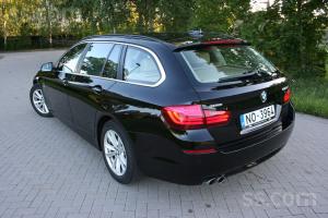 Black BMW 525 2014 in Riga, with an engine capacity of 2.00 L and mileage of 328 thousand km for 4500 €, photo 3 on AUTOMOTO.COM.LV