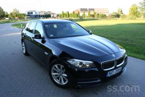 Melns BMW 525 2014 Rīga, ar dzinēja tilpumu 2.00 L un nobraukumu 328 tūkst. km par 4500 €, foto  vietnē AUTOMOTO.COM.LV