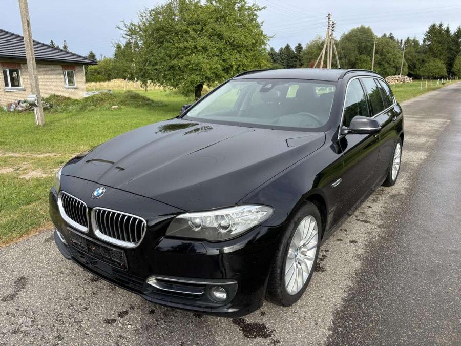 Melns BMW 525 2014 Panevēža, ar dzinēja tilpumu 2.00 L un nobraukumu 312 tūkst. km par 8650 €, foto 1 vietnē AUTOMOTO.COM.LV