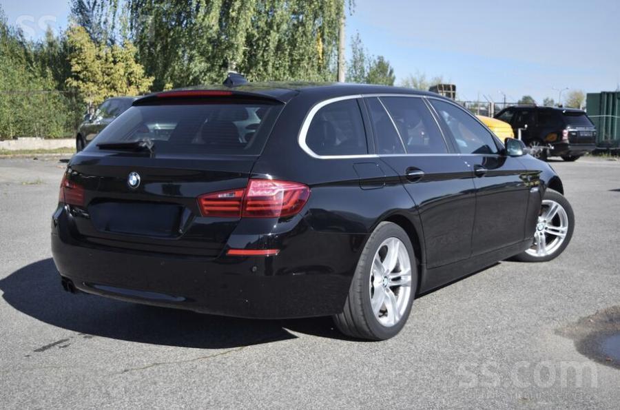 Melns BMW 525 2014 Rīga, ar dzinēja tilpumu 2.00 L un nobraukumu 179 tūkst. km par 10500 €, foto 1 vietnē AUTOMOTO.COM.LV