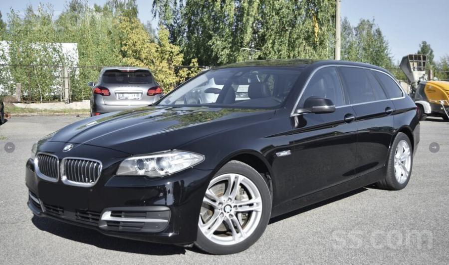 Melns BMW 525 2014 Rīga, ar dzinēja tilpumu 2.00 L un nobraukumu 179 tūkst. km par 10500 €, foto 3 vietnē AUTOMOTO.COM.LV