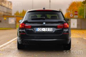 Black BMW 525 2015 in Jelgava, with an engine capacity of 2.00 L and mileage of 253 thousand km for 10950 €, photo 6 on AUTOMOTO.COM.LV