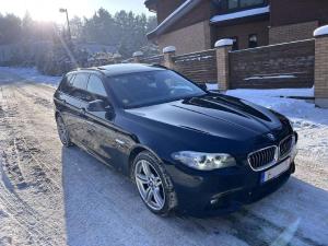 Black BMW 525 2015 in Kaunas, with an engine capacity of 2.00 L and mileage of 270 thousand km for 11950 €, photo 2 on AUTOMOTO.COM.LV