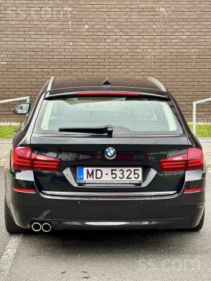 Black BMW 525 2015 in Riga, with an engine capacity of 2.00 L and mileage of 280 thousand km for 12000 €, photo 3 on AUTOMOTO.COM.LV
