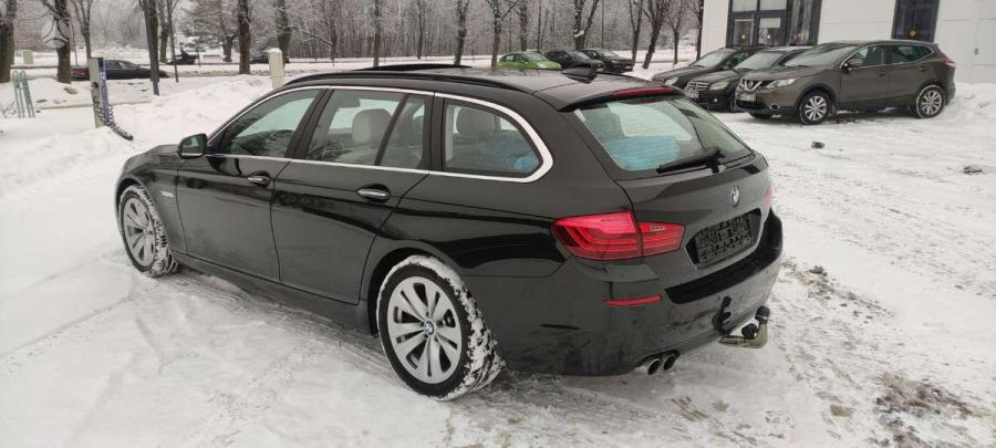 Melns BMW 525 2015 Kauņa, ar dzinēja tilpumu 2.00 L un nobraukumu 299 tūkst. km par 9700 €, foto 6 vietnē AUTOMOTO.COM.LV