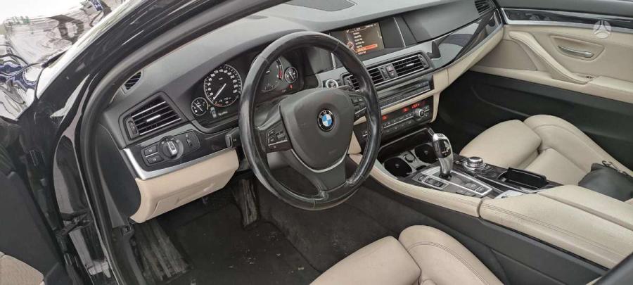 Melns BMW 525 2015 Kauņa, ar dzinēja tilpumu 2.00 L un nobraukumu 299 tūkst. km par 9700 €, foto 9 vietnē AUTOMOTO.COM.LV