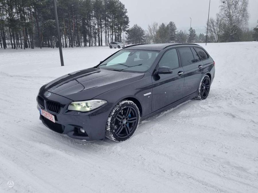 Melns BMW 525 2015 Kauņa, ar dzinēja tilpumu 2.00 L un nobraukumu 212 tūkst. km par 12300 €, foto 1 vietnē AUTOMOTO.COM.LV