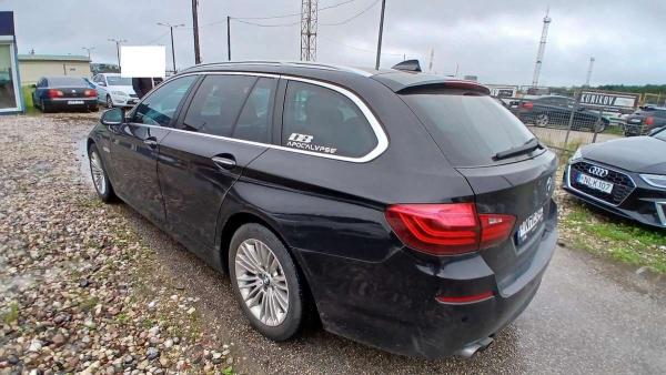 Melns BMW 525 2015 Viļņa, ar dzinēja tilpumu 2.00 L un nobraukumu 340 tūkst. km par 4900 €, foto 3 vietnē AUTOMOTO.COM.LV