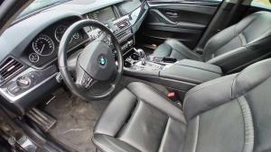Black BMW 525 2015 in Vilnius, with an engine capacity of 2.00 L and mileage of 340 thousand km for 4900 €, photo 8 on AUTOMOTO.COM.LV