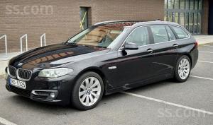 Black BMW 525 2015 in Riga, with an engine capacity of 2.00 L and mileage of 280 thousand km for 10500 €, photo  on AUTOMOTO.COM.LV