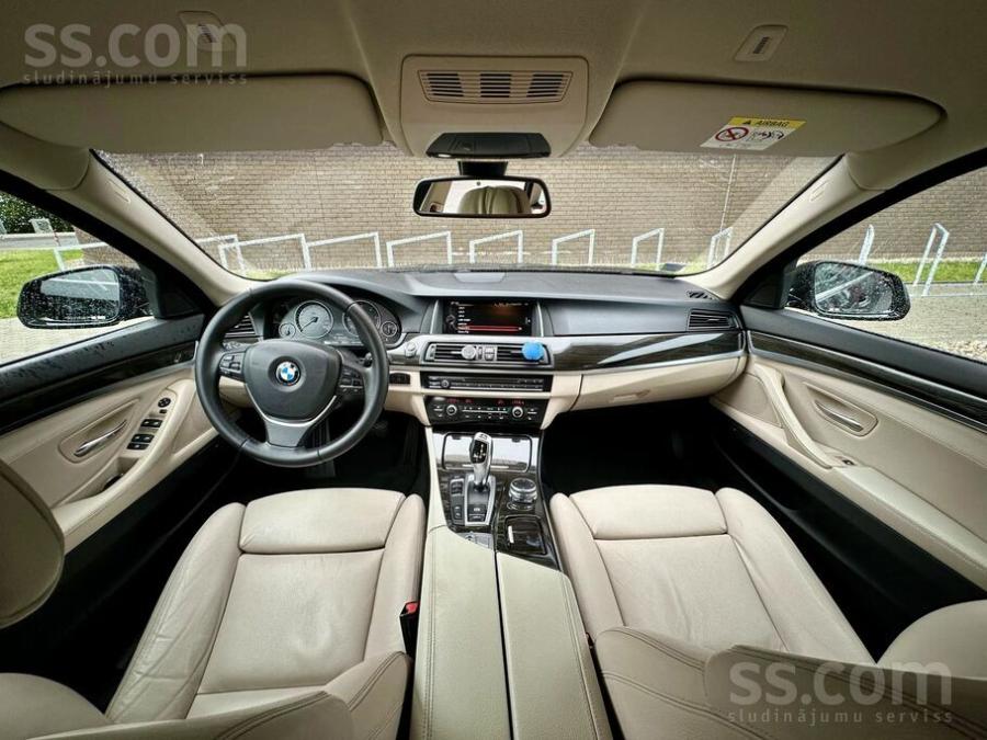 Melns BMW 525 2015 Rīga, ar dzinēja tilpumu 2.00 L un nobraukumu 280 tūkst. km par 10500 €, foto 8 vietnē AUTOMOTO.COM.LV