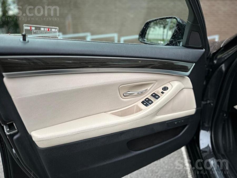 Melns BMW 525 2015 Rīga, ar dzinēja tilpumu 2.00 L un nobraukumu 280 tūkst. km par 10500 €, foto 16 vietnē AUTOMOTO.COM.LV