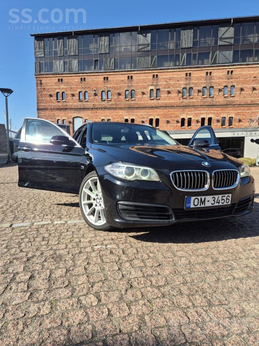 Melns BMW 525 2015 Liepāja, ar dzinēja tilpumu 2.00 L un nobraukumu 351 tūkst. km par 11700 €, foto 3 vietnē AUTOMOTO.COM.LV