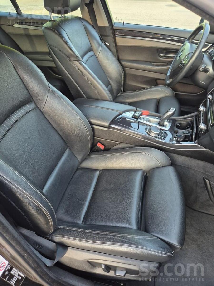 Melns BMW 525 2015 Liepāja, ar dzinēja tilpumu 2.00 L un nobraukumu 351 tūkst. km par 11700 €, foto 9 vietnē AUTOMOTO.COM.LV