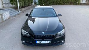 Black BMW 525 2015 in Riga, with an engine capacity of 2.00 L and mileage of 288 thousand km for 11500 €, photo 6 on AUTOMOTO.COM.LV
