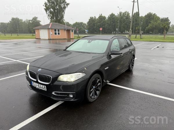 Melns BMW 525 2015 Ogre, ar dzinēja tilpumu 2.00 L un nobraukumu 250 tūkst. km par 11800 €, foto 1 vietnē AUTOMOTO.COM.LV
