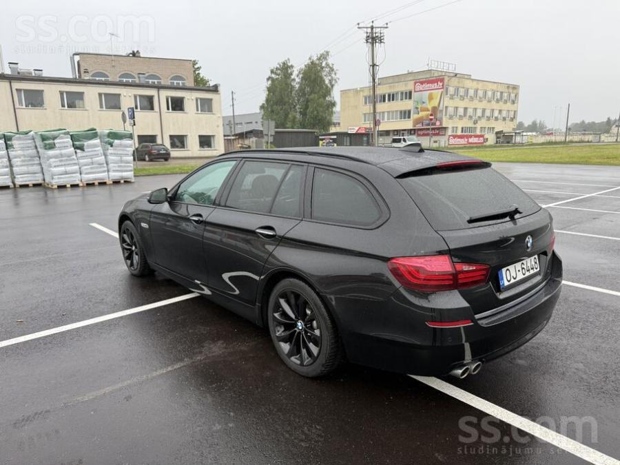 Melns BMW 525 2015 Ogre, ar dzinēja tilpumu 2.00 L un nobraukumu 250 tūkst. km par 11800 €, foto 4 vietnē AUTOMOTO.COM.LV