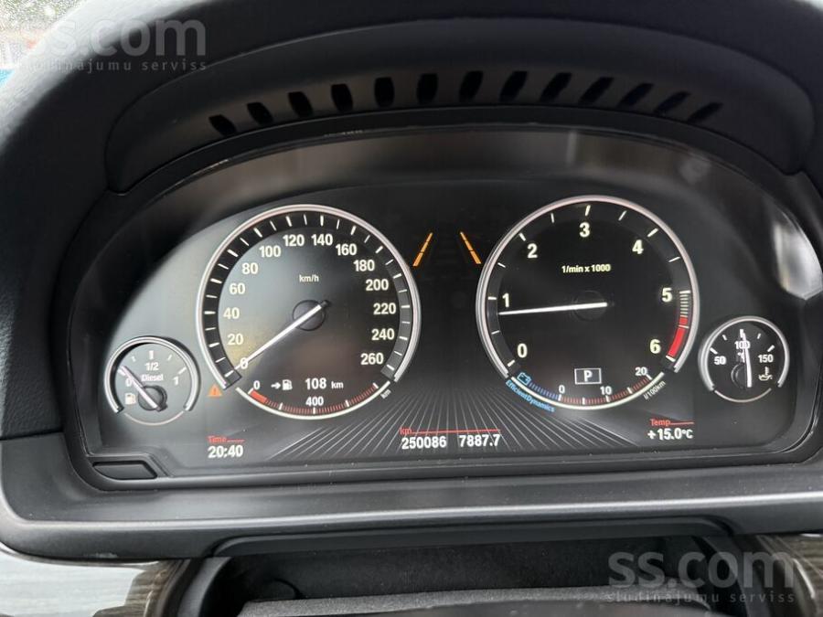Melns BMW 525 2015 Ogre, ar dzinēja tilpumu 2.00 L un nobraukumu 250 tūkst. km par 11800 €, foto 22 vietnē AUTOMOTO.COM.LV